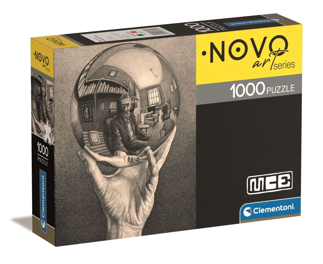 Jigsaw puzzle Hand with Reflection Sphere by M.C. Escher | Tips for ...