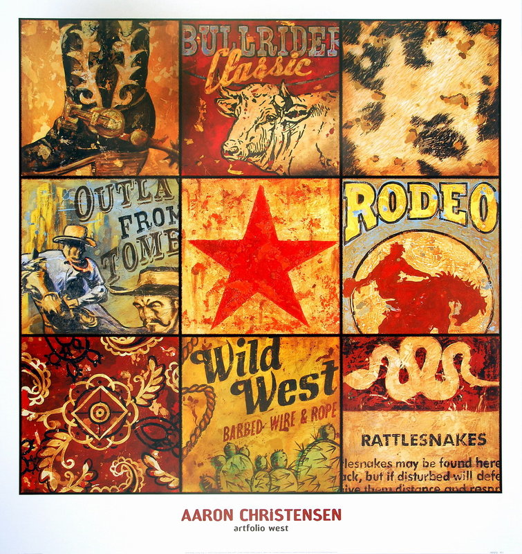 Art Print Cowboy College, Aaron Christensen | Posters, Wall Art ...