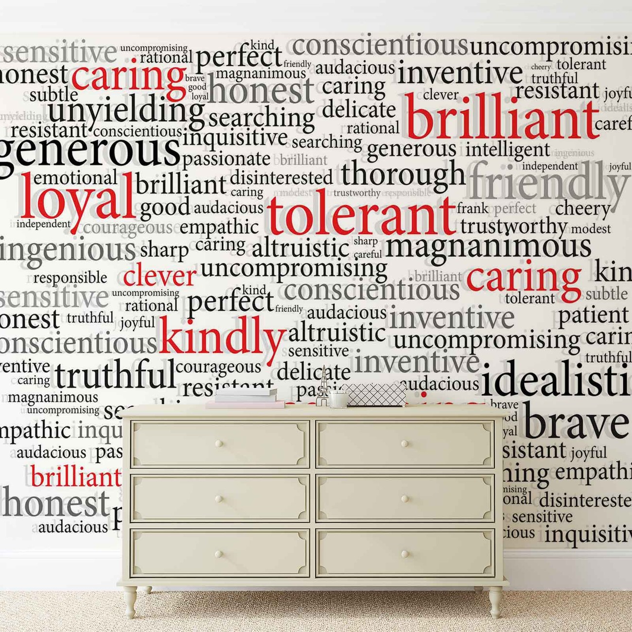 Words Motivational Wall Mural | Buy online at Europosters