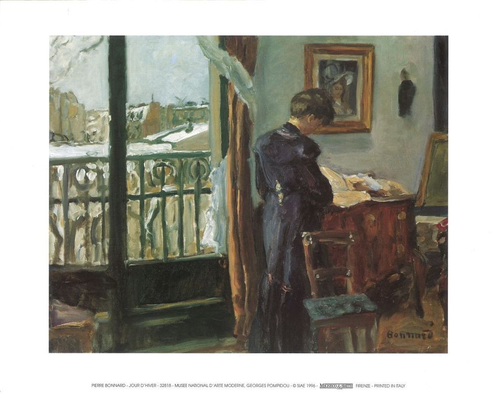 Art Print Winter’s Day, 1905, Pierre Bonnard | Posters, Wall Art ...