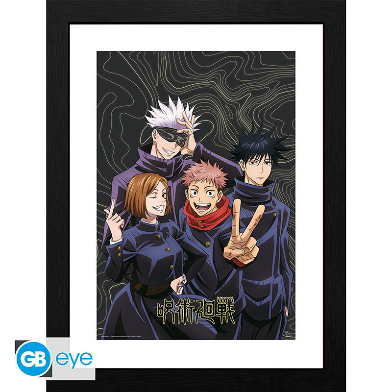 Jujutsu Kaisen - Team Picture Framed poster | Buy at Europosters