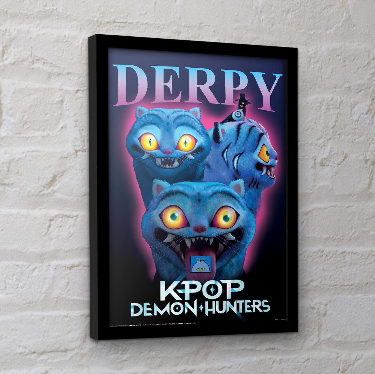 K-Pop Demon Hunters - Derpy Framed poster | Buy at Europosters