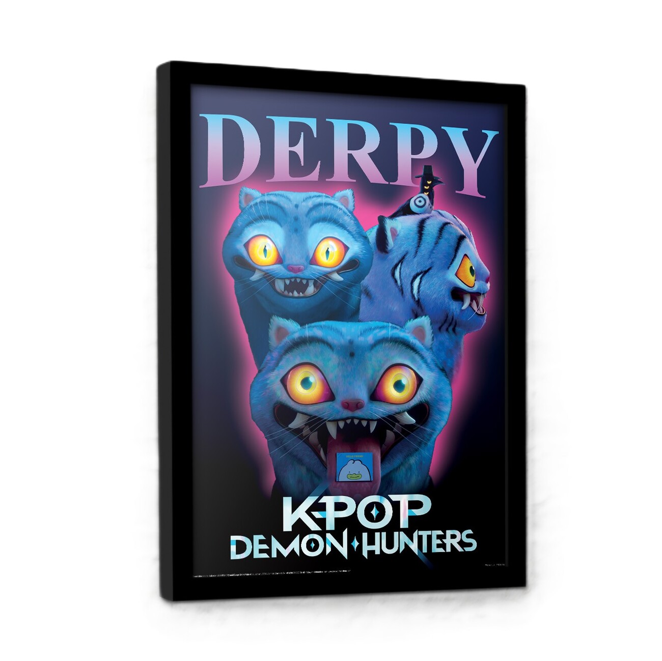 K-Pop Demon Hunters - Derpy Framed poster | Buy at Europosters