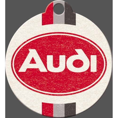 Keyring Audi - Logo Red | Tips for original gifts