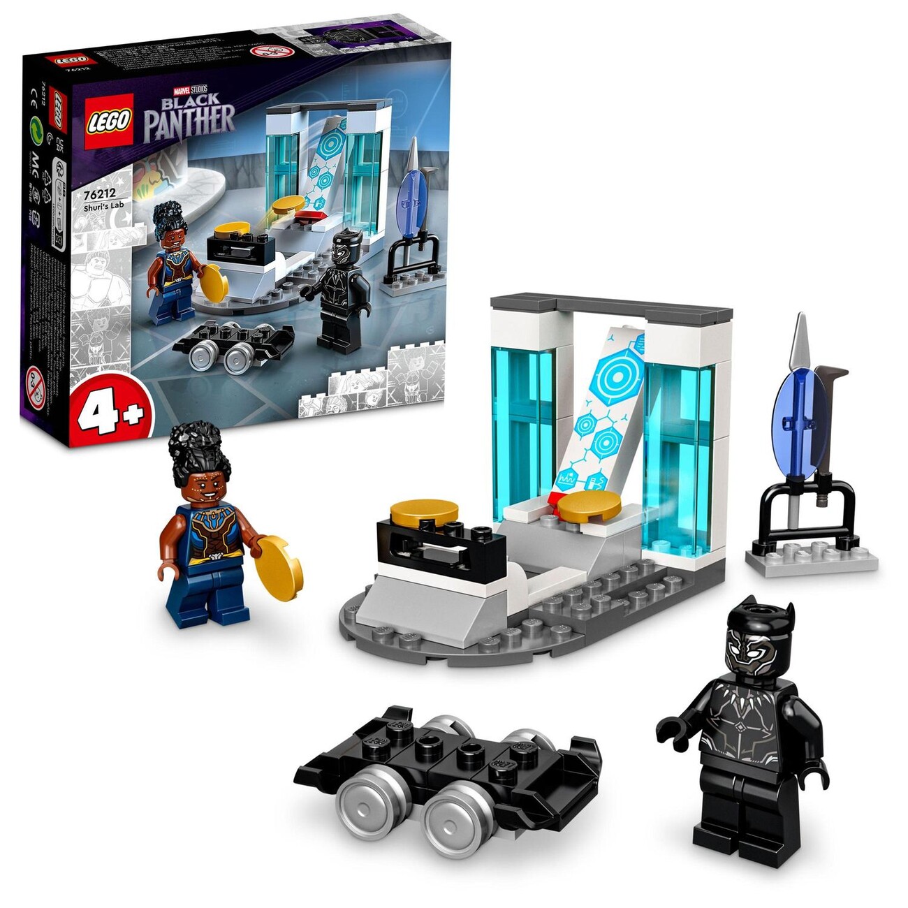 LEGO Lego Black Panther - Shuri's Laboratory | Posters, presentes ...