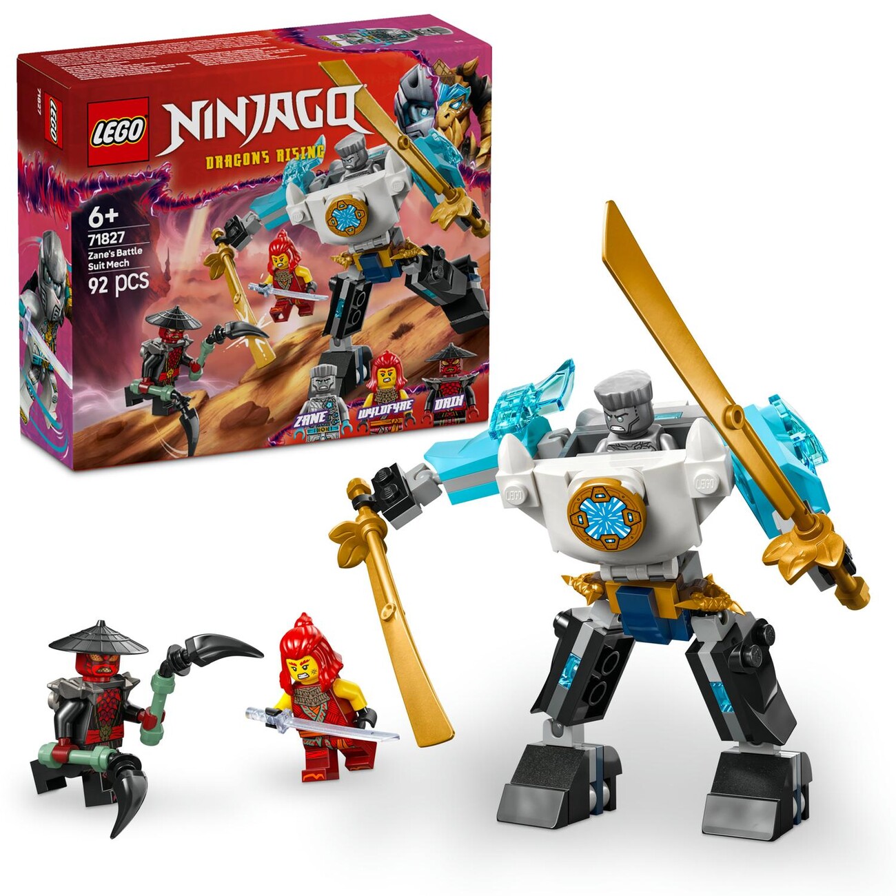 LEGO Lego - Ninjago - Zane's Battle Robot Suit 71827 | Tips for ...