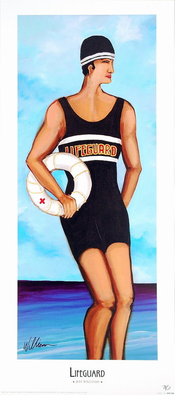 Lifeguard Art Print | Buy at Europosters