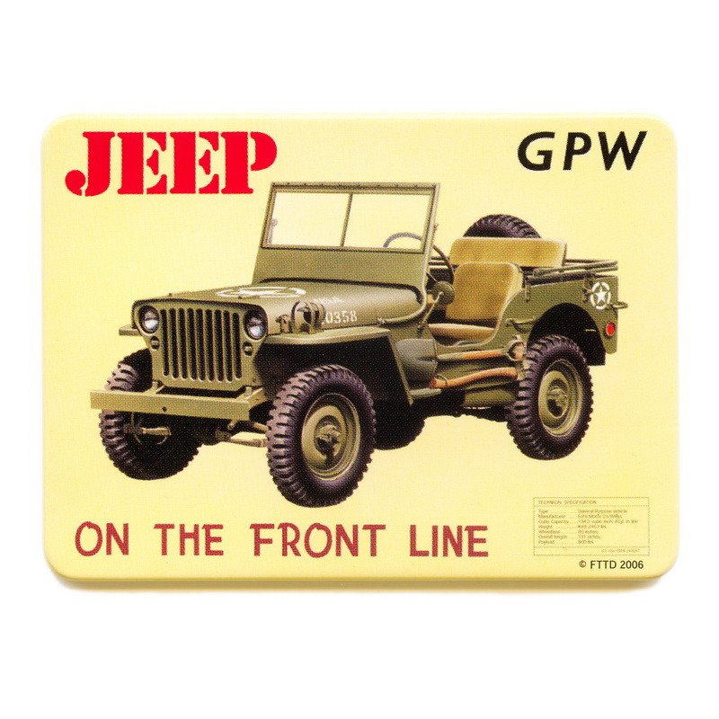 Magnet JEEP - gpw | Tips for original gifts