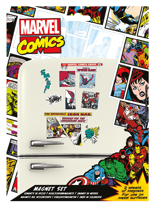 Magnet Marvel - Comic | Tips for original gifts