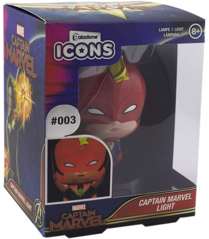 Glowing figurine Marvel - Captain Marvel | Tips for original gifts