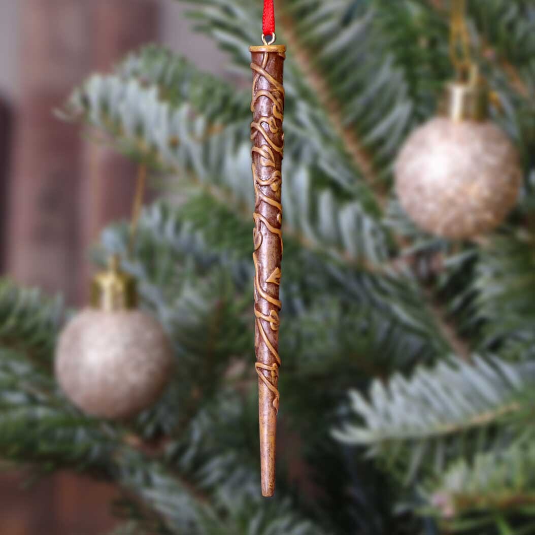 Enfeite de Natal Harry Potter - Hermione‘s Wand | Ideias para presentes ...