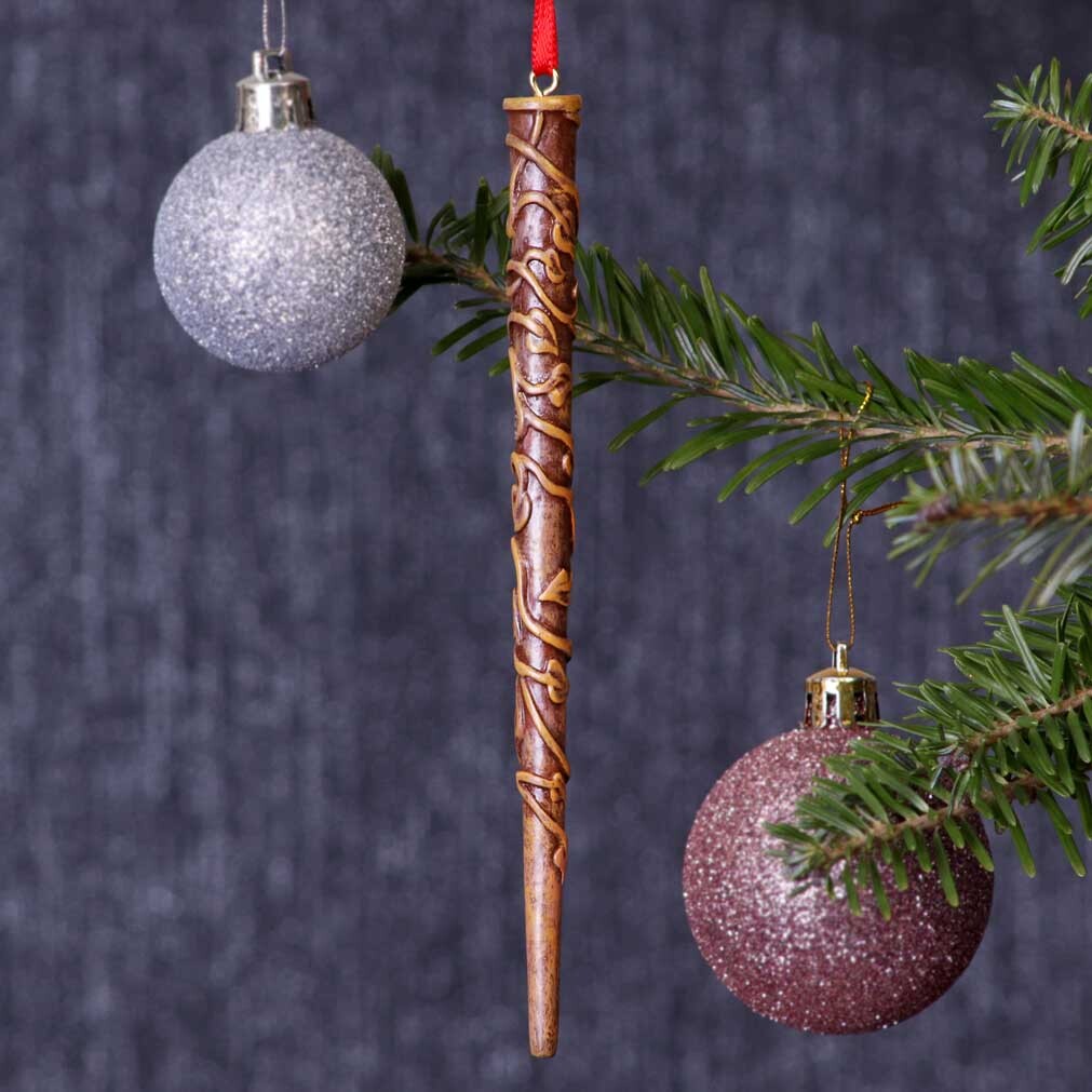 Enfeite de Natal Harry Potter - Hermione‘s Wand | Ideias para presentes ...