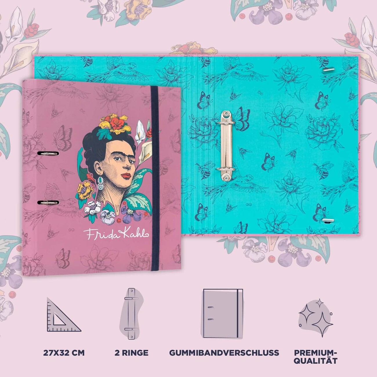 File Organizer Frida Kahlo - Viva La Vida | Tips for original gifts