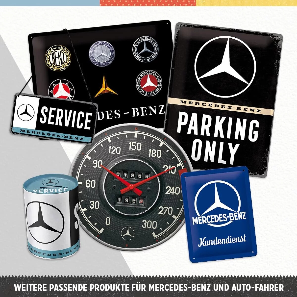 ur Mercedes-Benz - Silver & Blue | Tips for original gifts