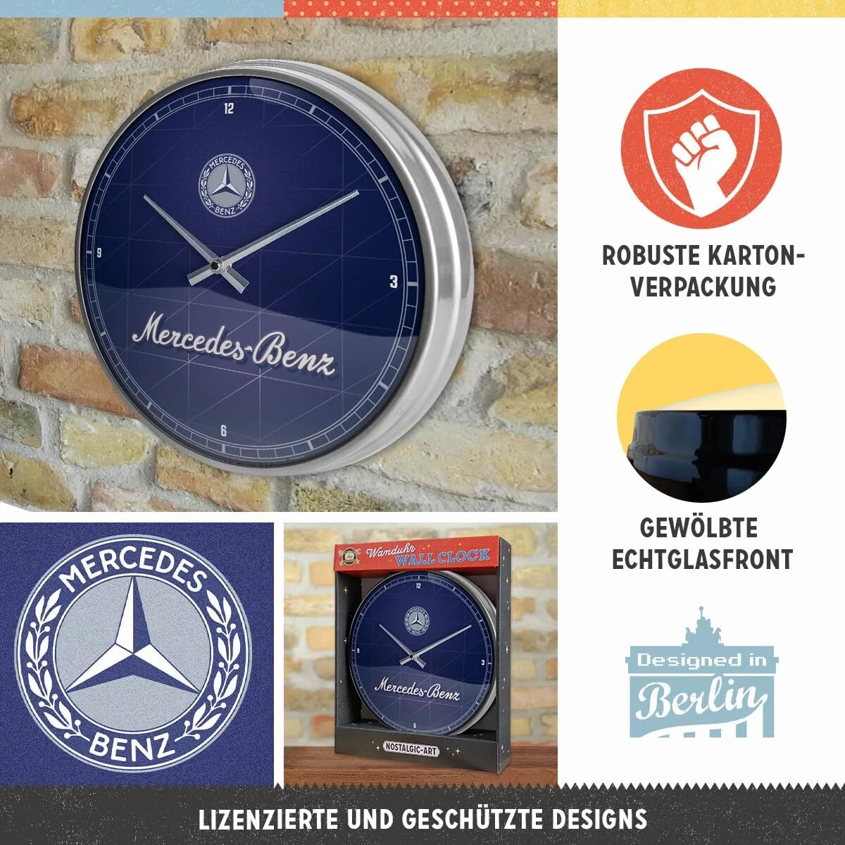 ur Mercedes-Benz - Silver & Blue | Tips for original gifts