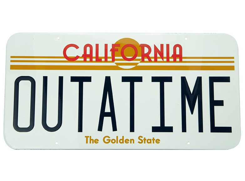 Back to the Future - OutaTime | Collectible retro metal signs for your wall