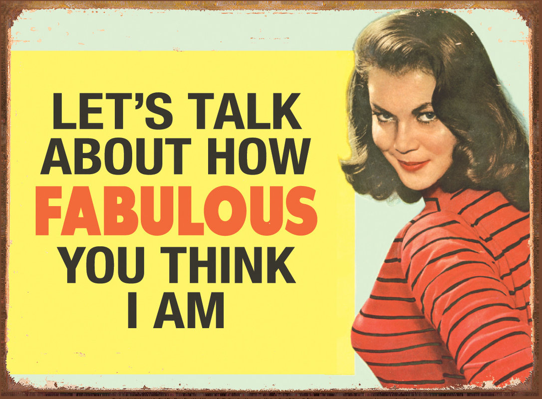 FABULOUS | Collectible retro metal signs for your wall