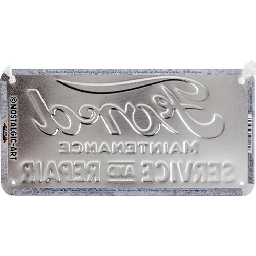Ford - Service & Repair | Collectible retro metal signs for your wall