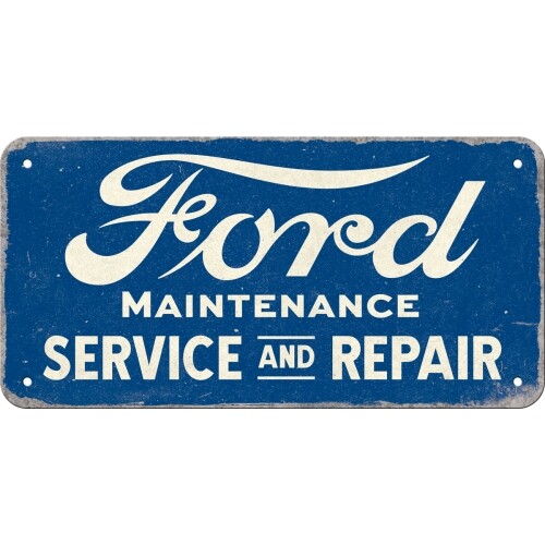 Ford - Service & Repair | Collectible retro metal signs for your wall