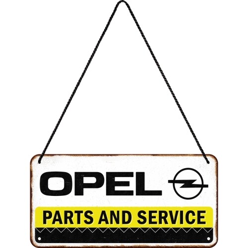 Opel - Parts & Service | Collectible retro metal signs for your wall