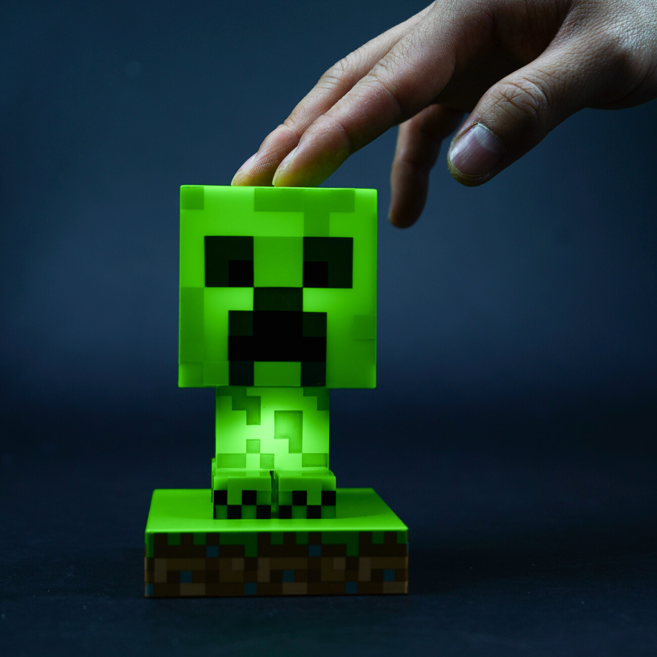 Glowing figurine Minecraft - Creeperdssd | Tips for original gifts
