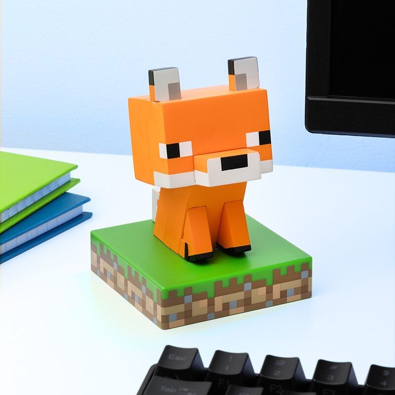 Glowing figurine Minecraft - Fox | Tips for original gifts