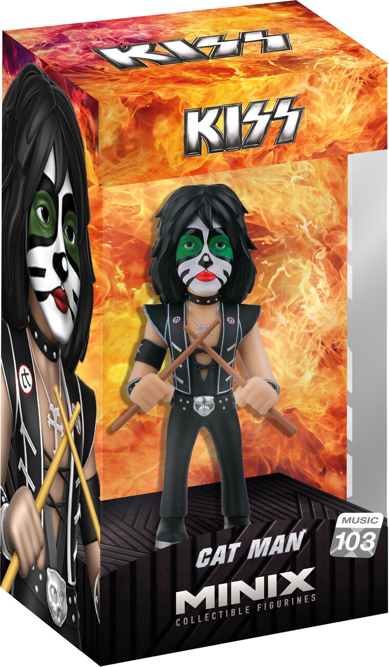 Figurine MINIX Music: Kiss - Cat Man | Tips for original gifts ...