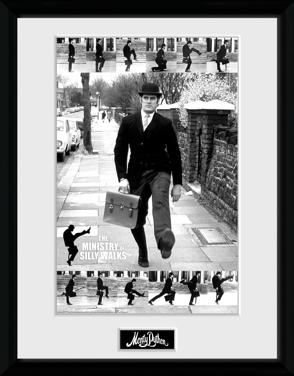 Monty Python - Ministry of Silly Walks Framed poster | Buy at Europosters