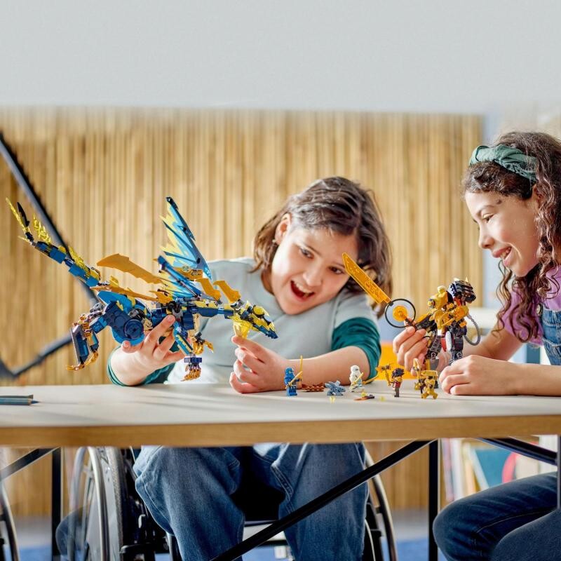 LEGO Ninjago - Elemental Dragon vs. The Empress Mech 71796 | Posters ...