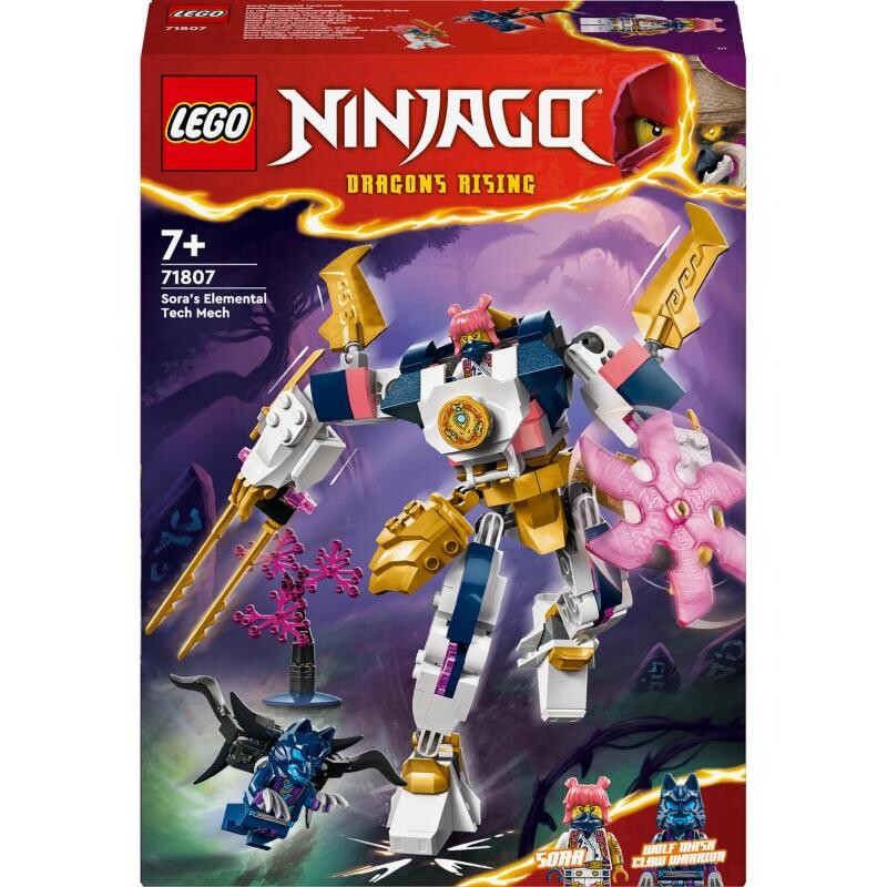 LEGO Ninjago - Sora's lifelike technical robot 71807 | Tips for original gifts | Europosters
