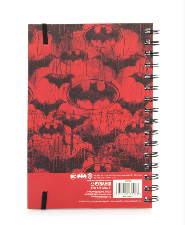 Notebook, journal Batman (Red) | Tips for original gifts | Europosters