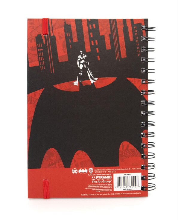 Notebook, journal Batman - Red | Tips for original gifts | Europosters
