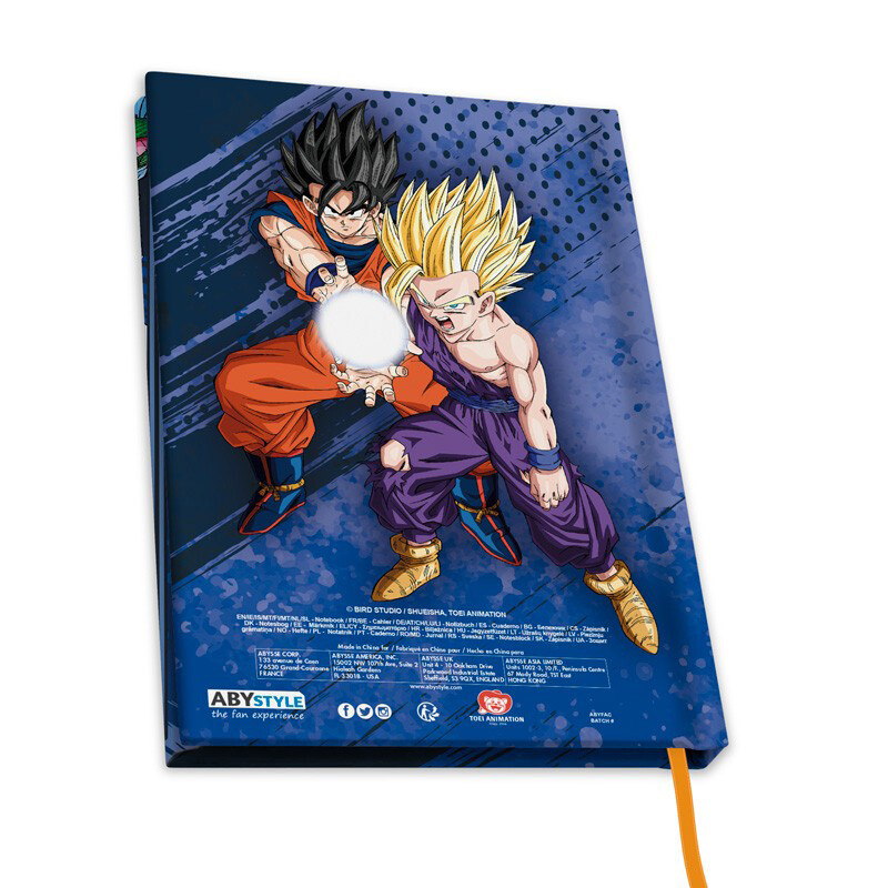 Notebook, journal Dragon Ball - Group Arc Cell | Tips for original ...