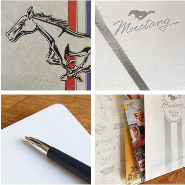 Notebook, journal Ford Mustang - Horse & Stripes | Tips for original ...