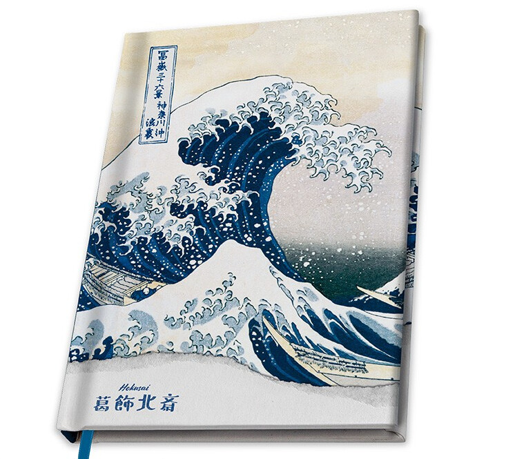 Notebook, journal Hokusai - Great Wave | Tips for original gifts ...