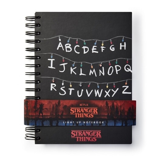 Notebook, journal Stranger Things - Lights | Tips for original gifts ...