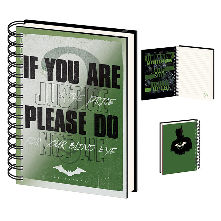 Notebook, journal The Batman - The Riddler | Tips for original gifts ...