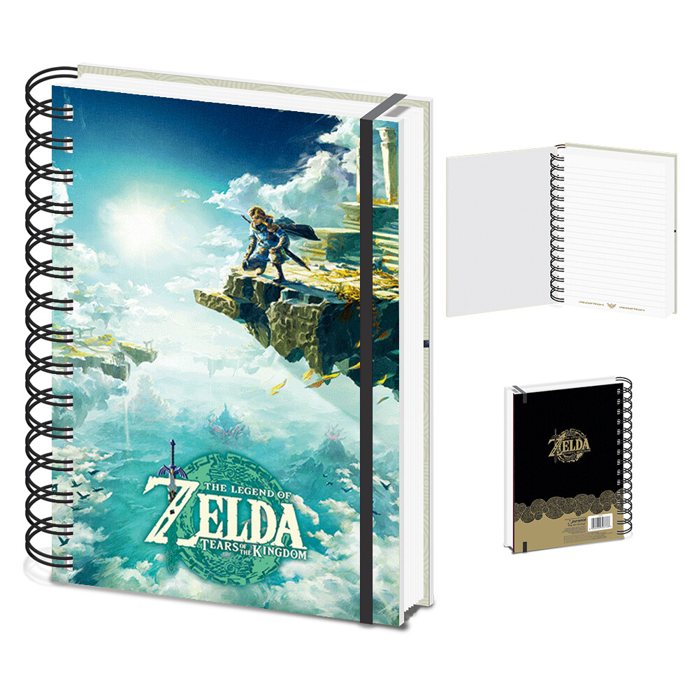 Notebook, journal The Legend of Zelda: Tears of the Kingdom - Hyrule ...