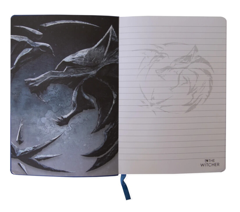 Notebook, journal The Witcher - The Sigils and the Wolf | Tips for ...