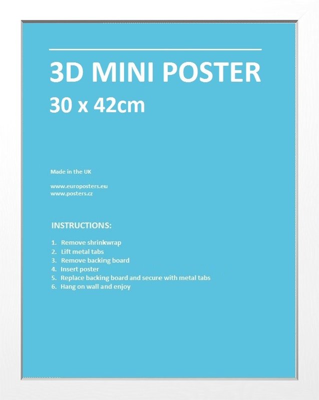 Okvir Mini za 3D poster 30x42 cm - Okvir - plakat, poster, slika na ...