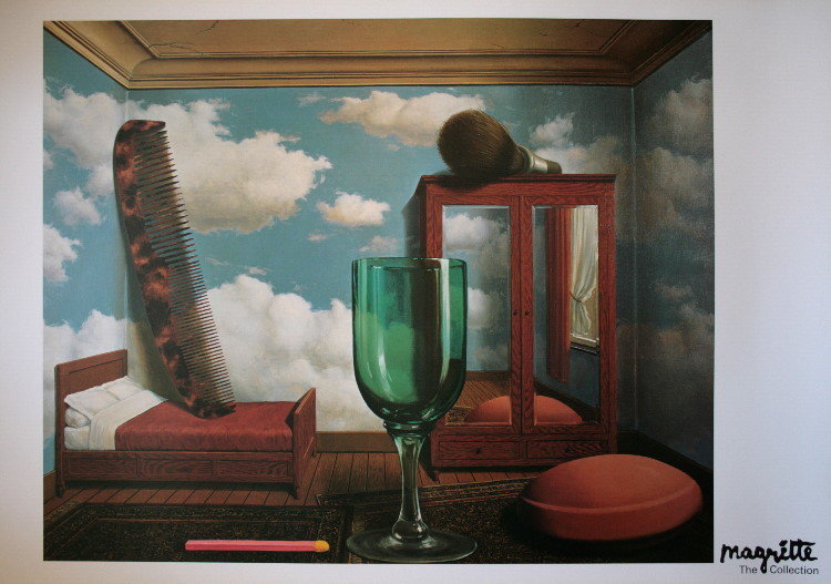 Art Print Personal values, 1952, René Magritte | Posters, Wall Art ...
