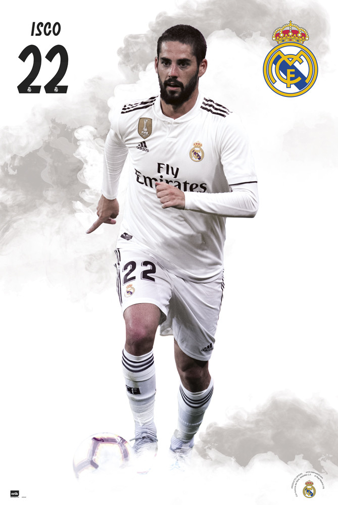 Real Madrid 2018/2019 - Isco Plakat, Poster, Slika | Europosterji