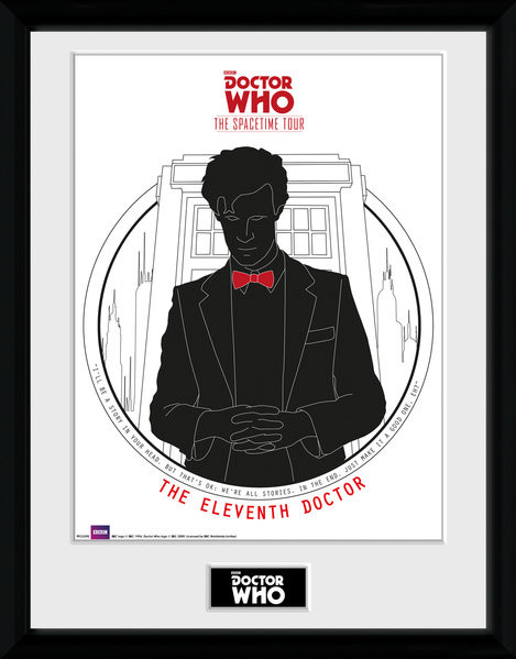 Doctor Who - Spacetime Tour 11th Doctor Framed poster | Buy at Europosters