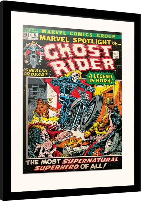 Ghost Rider Comic Poster