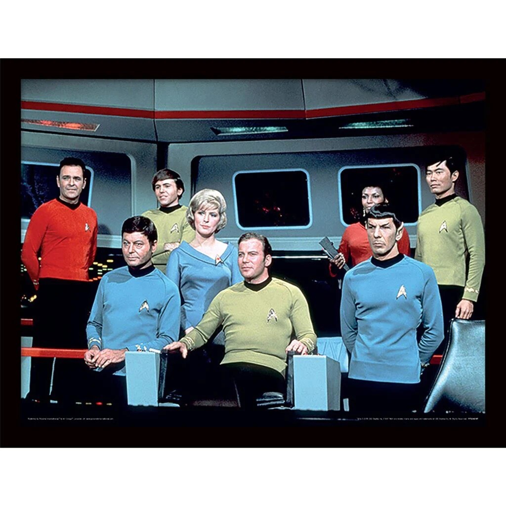 Star Trek - TOS Cast Framed poster | Buy at Europosters