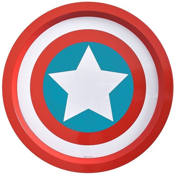 Plate Marvel - Captain America | Tips for original gifts | Europosters