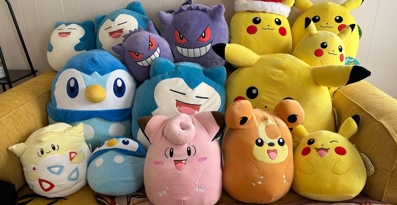 Fluffy toy Jumbo Squishmallows - Pokemon - Gengar | Tips for original gifts