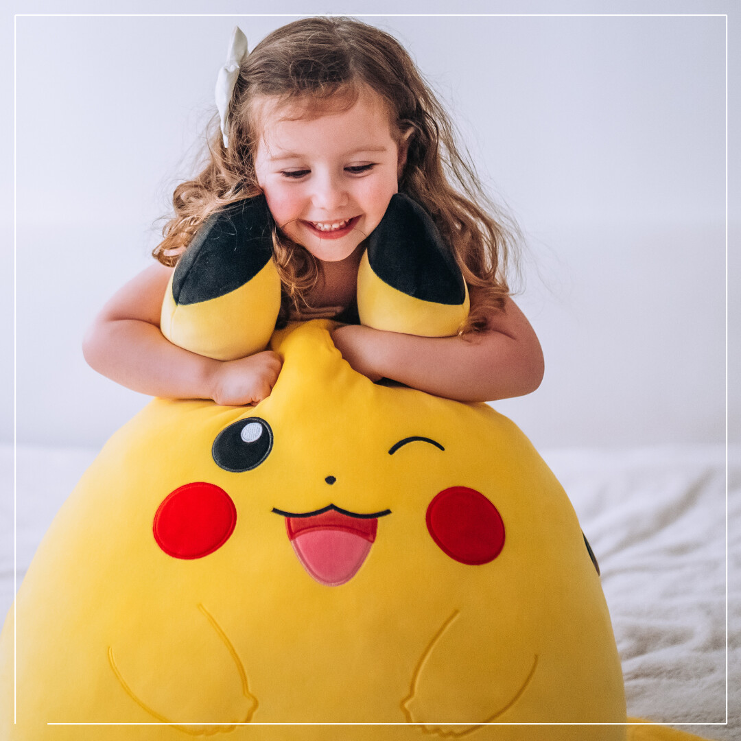 Fluffy toy Jumbo Squishmallows - Pokemon - Pikachu | Tips for original ...