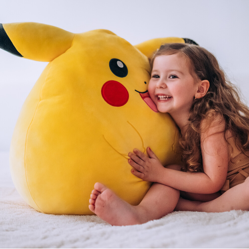 Fluffy toy Squishmallows Pokemon - Pikachu | Tips for original gifts