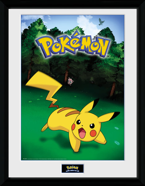 Pokemon - Pikachu Catch Framed poster | Buy at Europosters